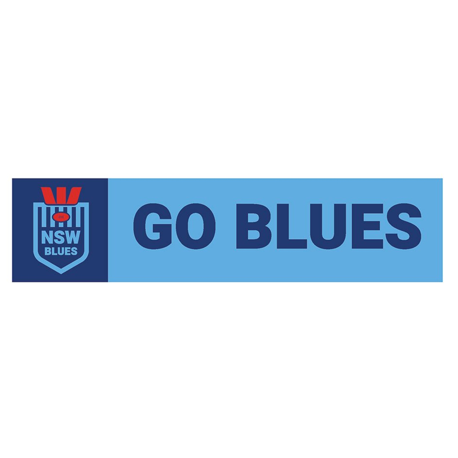 NSW Go Blues Banner - Discount Party Supplies