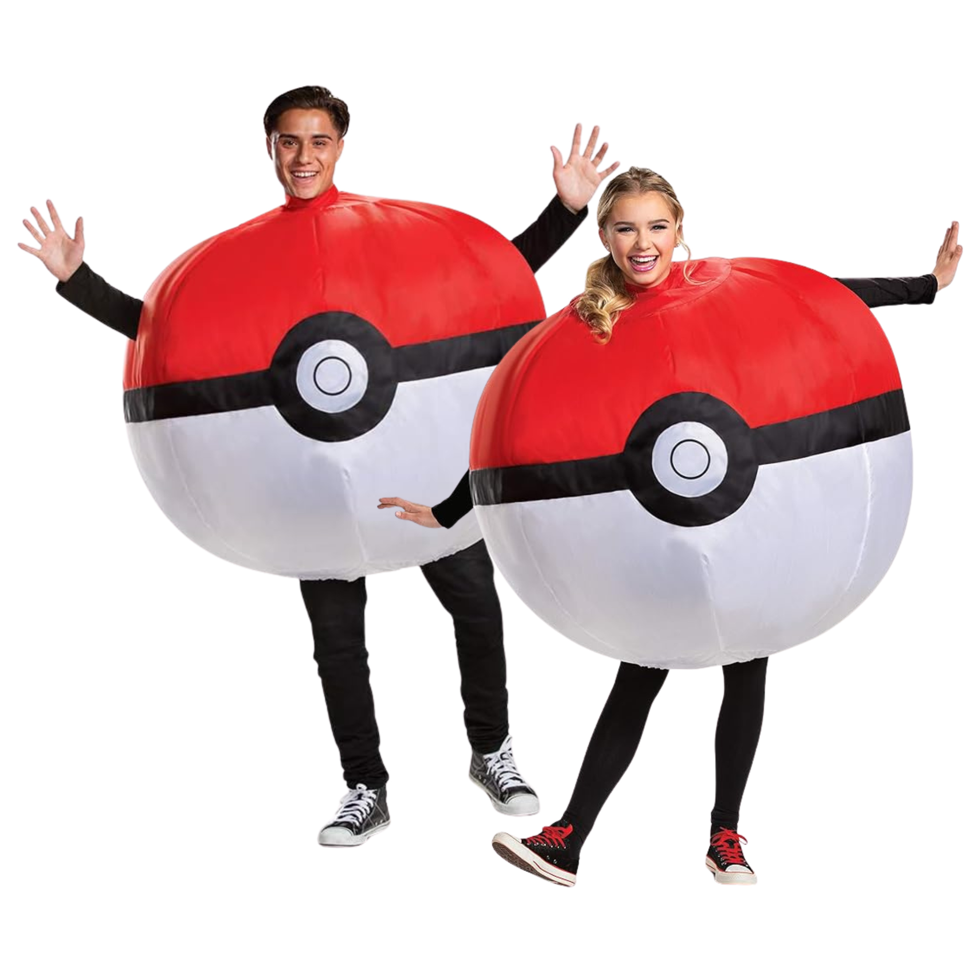 Pokémon Poke Ball Inflatable Adult Costume One Size - Discount Party ...
