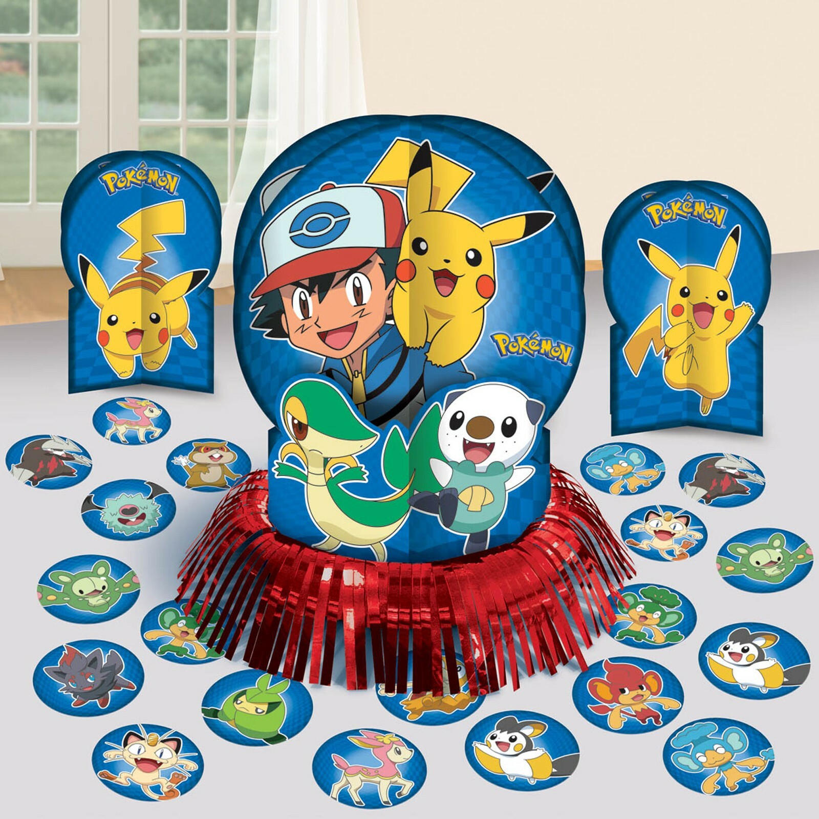 Pokemon Table Decorating Kit [POKDEDK01] - Discount Party Supplies