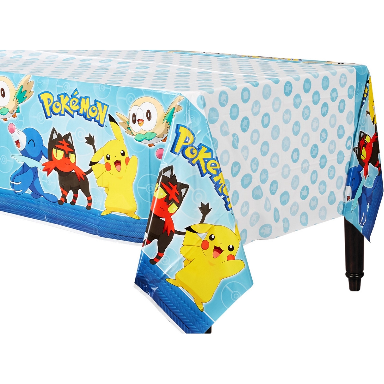 Pokemon Core Plastic Tablecloth | Pokemon | Boys Birthday Party ...