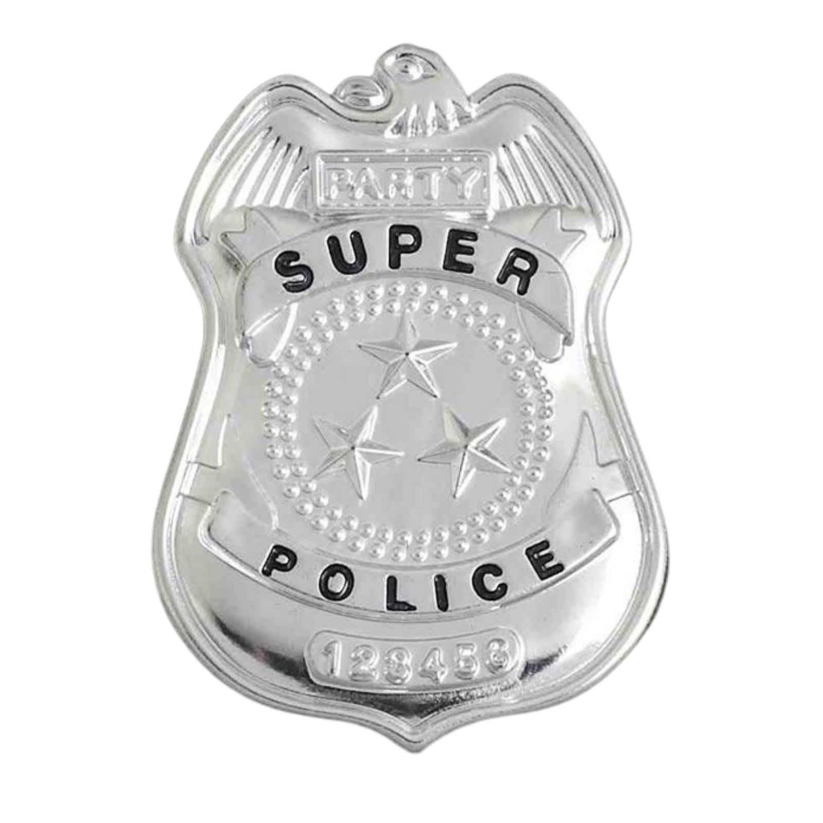 Super Police Plastic Badge - Discount Party Supplies