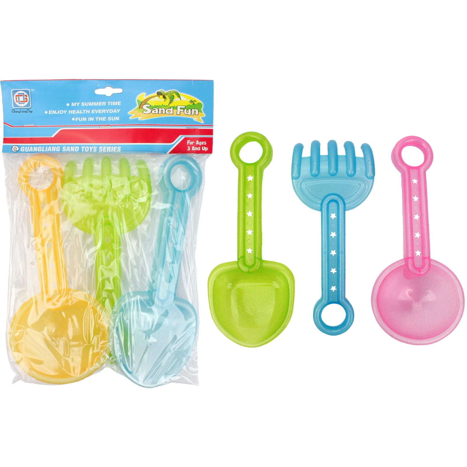 Kids Glitter Beach Tool Set (Pack of 3) | Discount Party Supplies ...