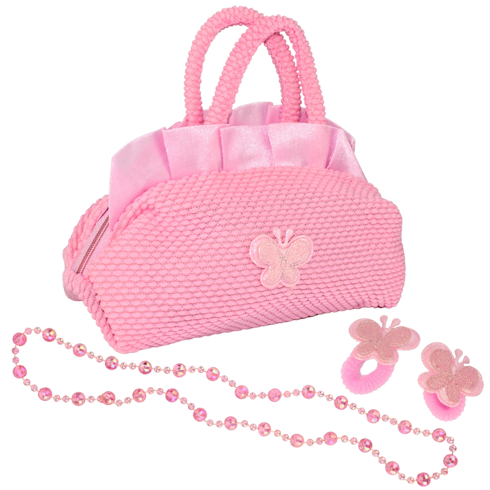 Butterfly Necklace, Bag and Hair Accessories Set (1 Only) - Discount ...