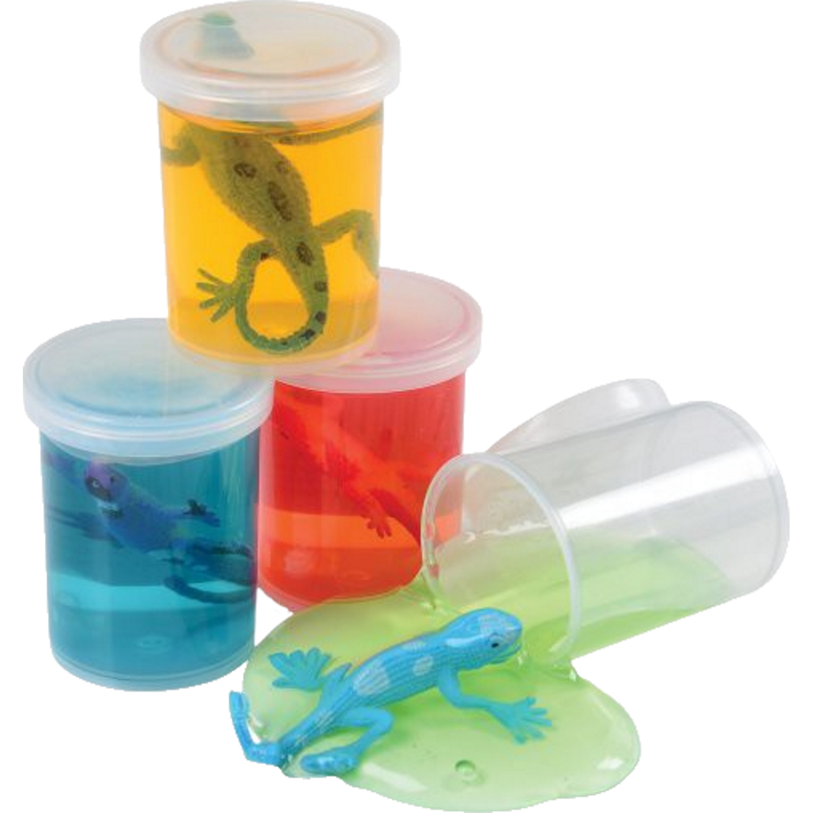Lizard Filled Slime (Pack of 12) - Discount Party Supplies