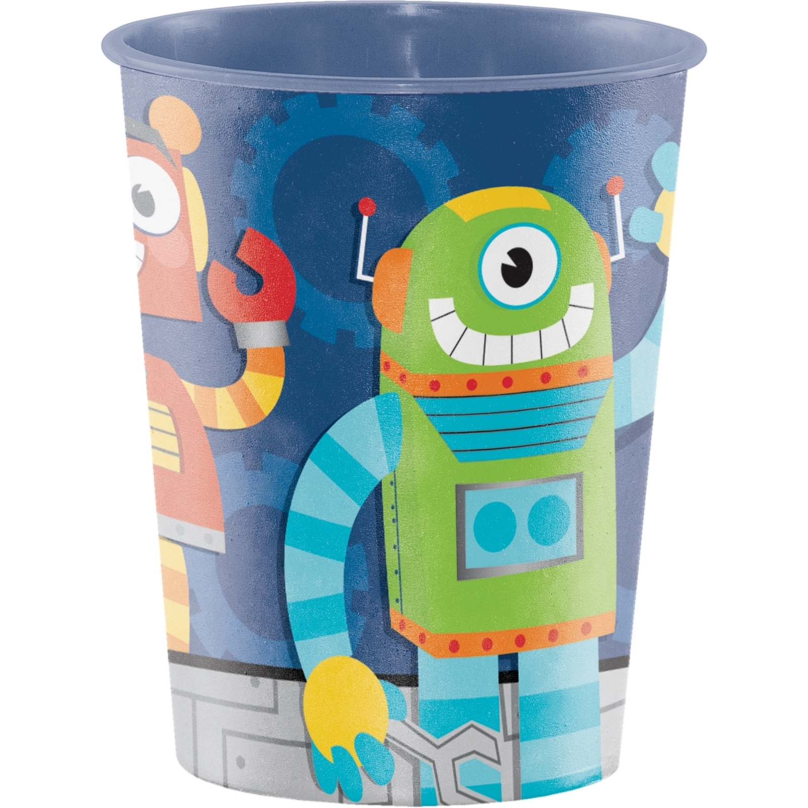 Robots Large Plastic Cup - Discount Party Supplies