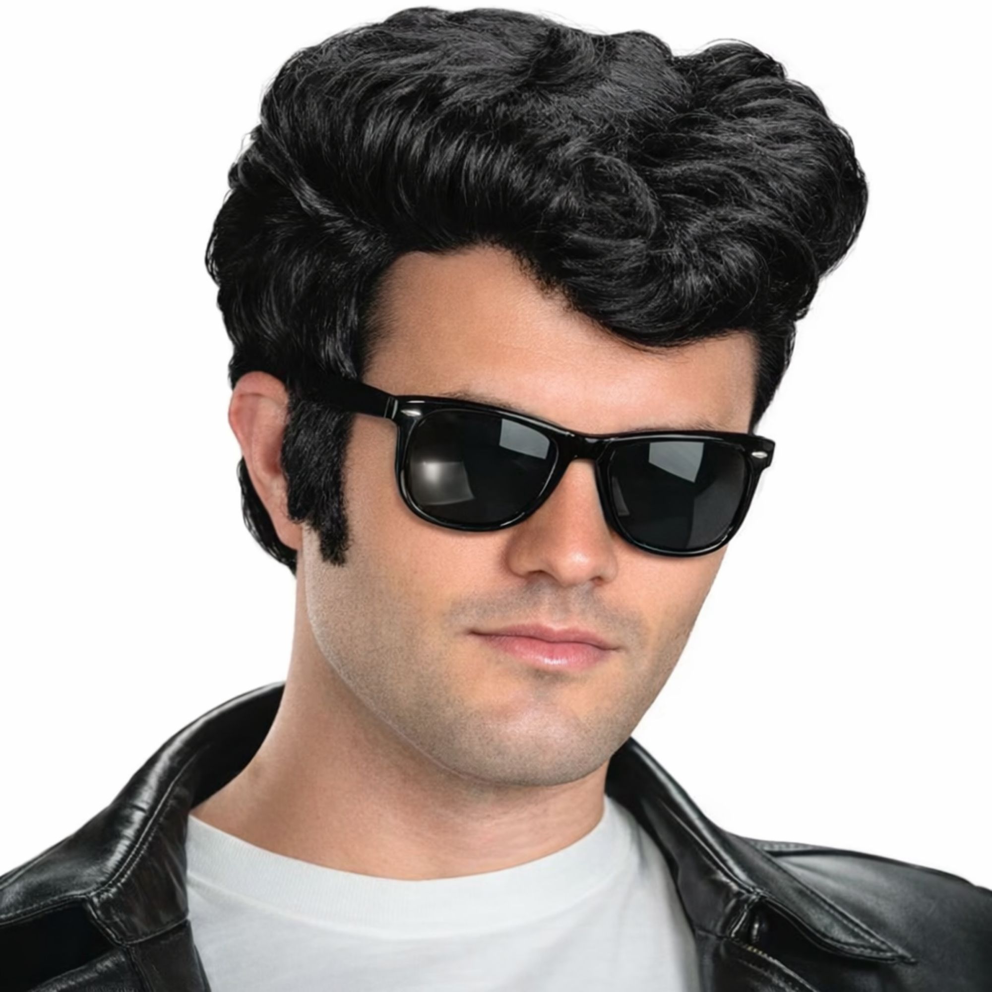 Adult 50's Slick Greaser Wig - Discount Party Supplies