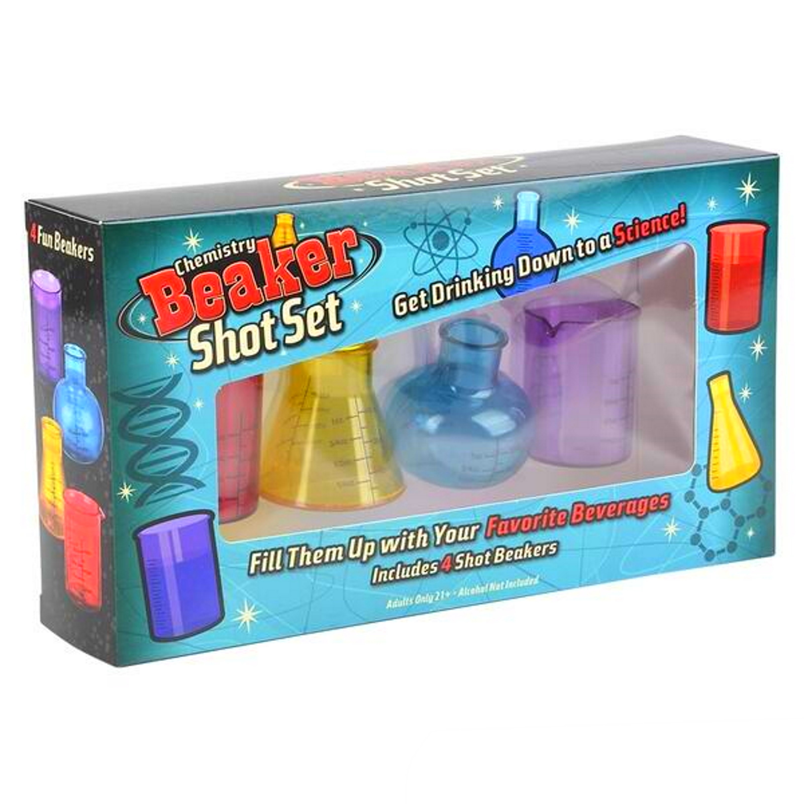 Chemistry Beaker Shot Set | Science Laboratory | Boys and Girls ...