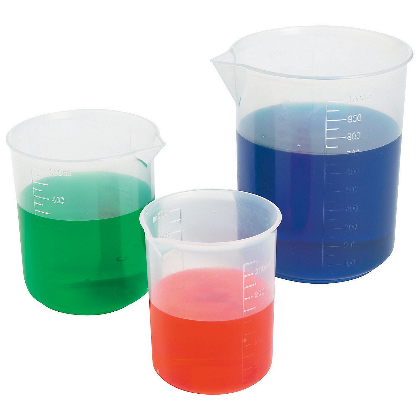 Plastic Science Beakers (Set of 3) | Science Laboratory | Boys and ...