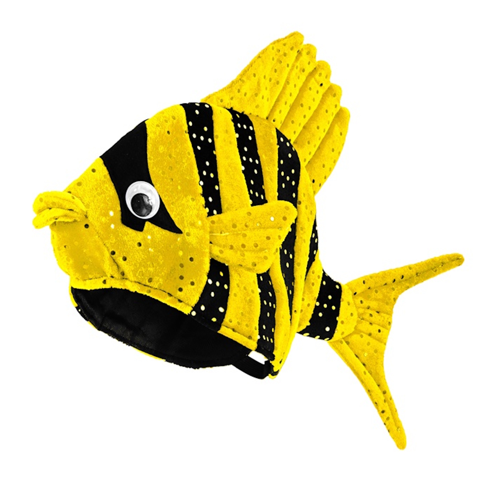 Black & Yellow Tropical Fish Hat - Discount Party Supplies