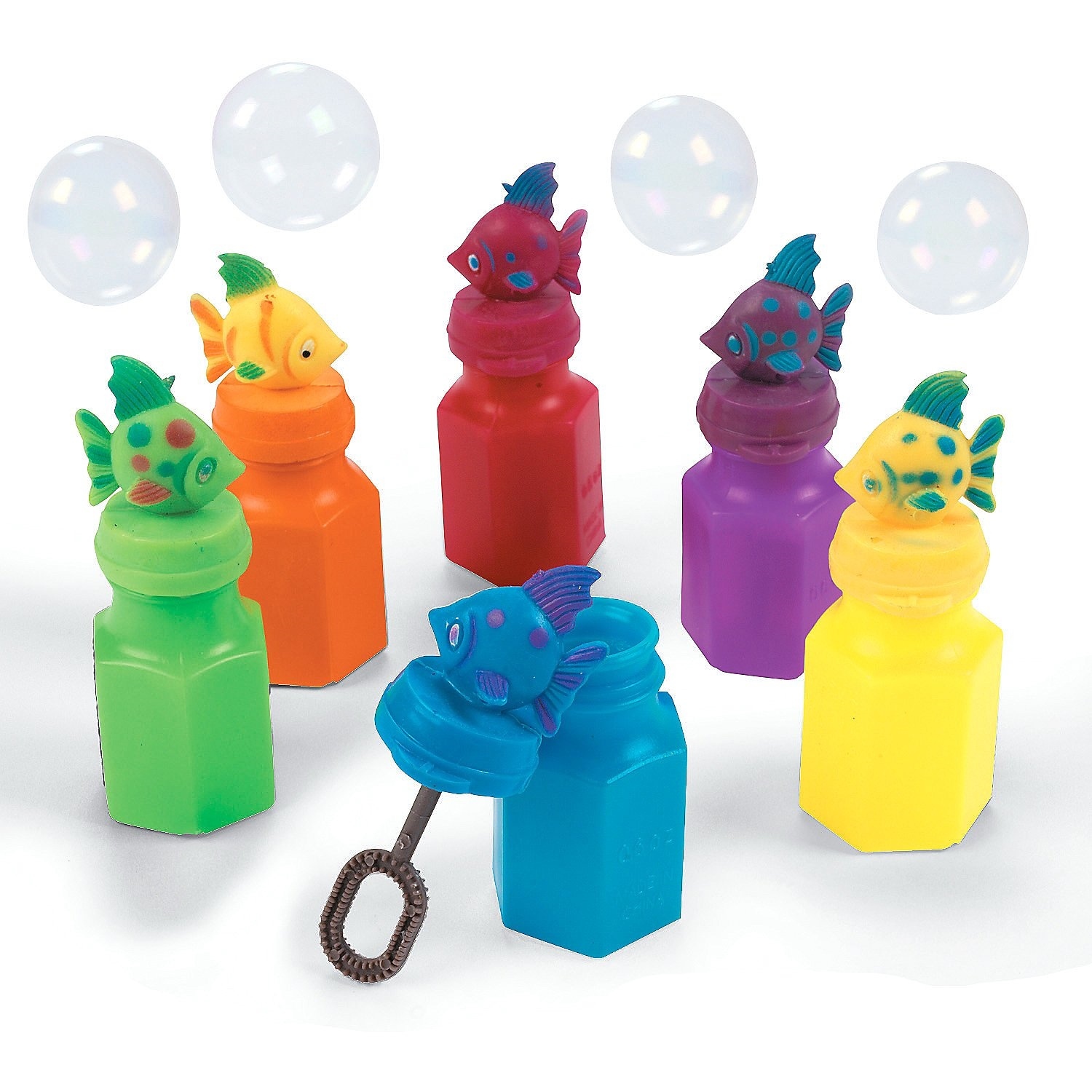 Tropical Fish Bubble Bottle - Discount Party Supplies
