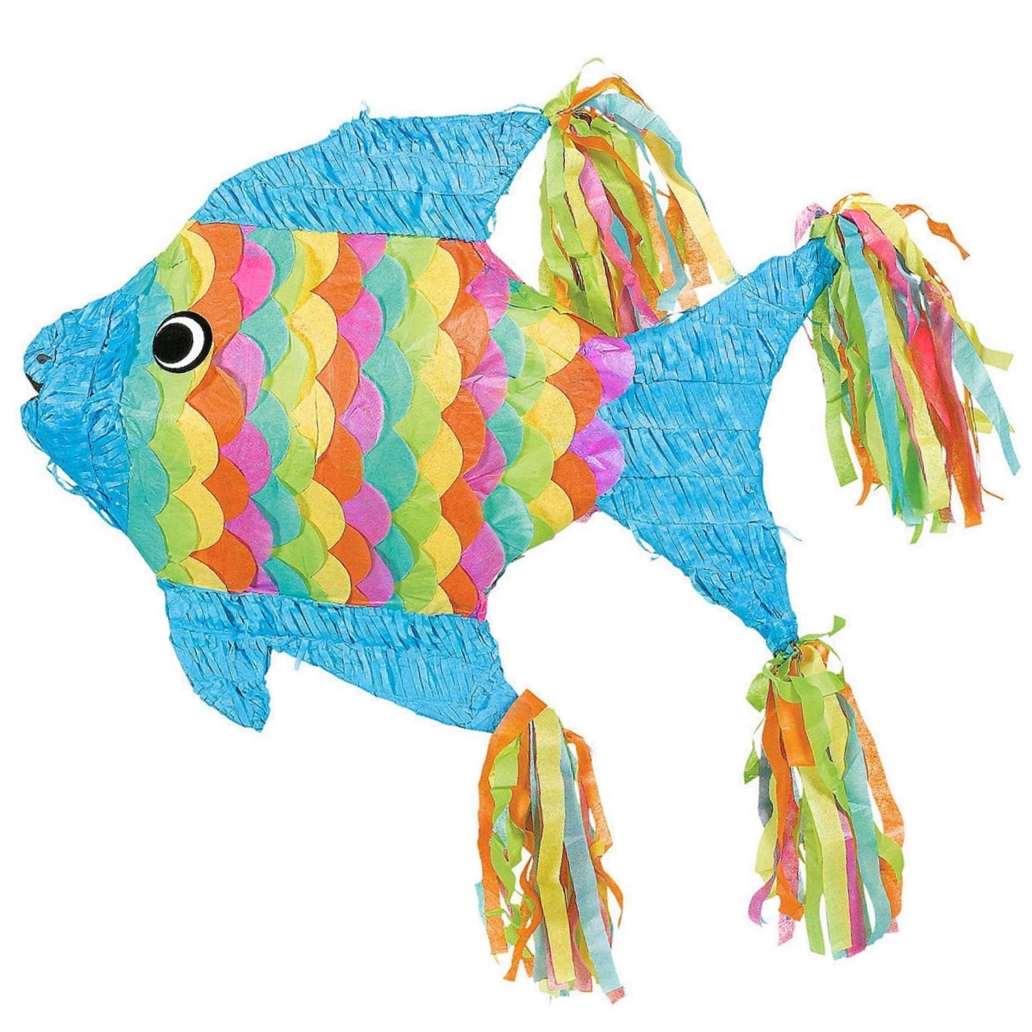 3D Neon Fish Pinata - Discount Party Supplies