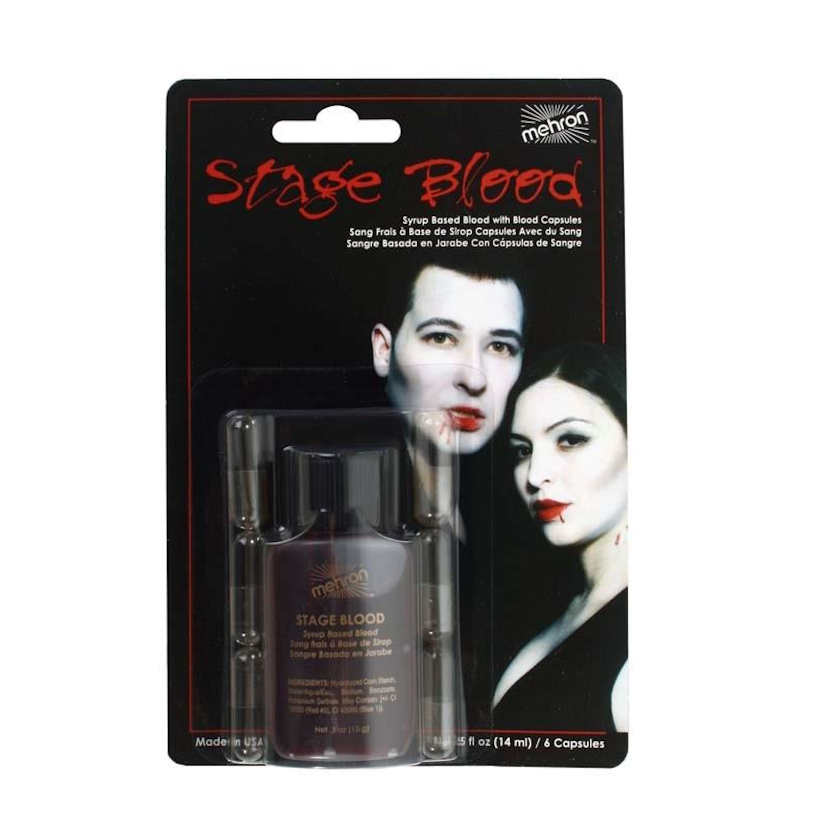 Mehron Stage Blood Bright with Capsules Makeup Accessory - Discount ...