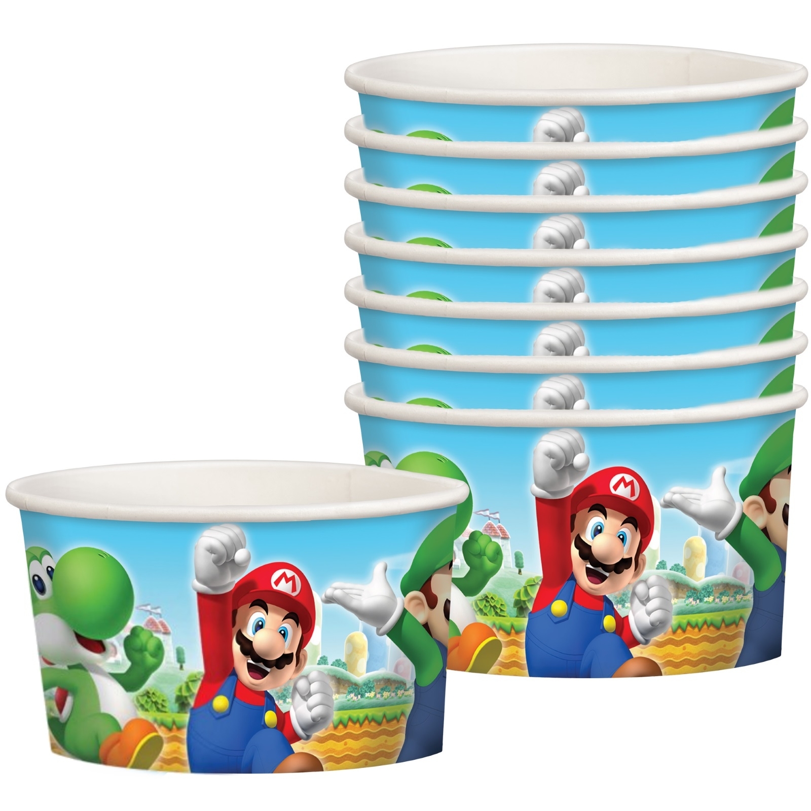 Super Mario Bros. Treat Cups (Pack of 8) - Discount Party Supplies
