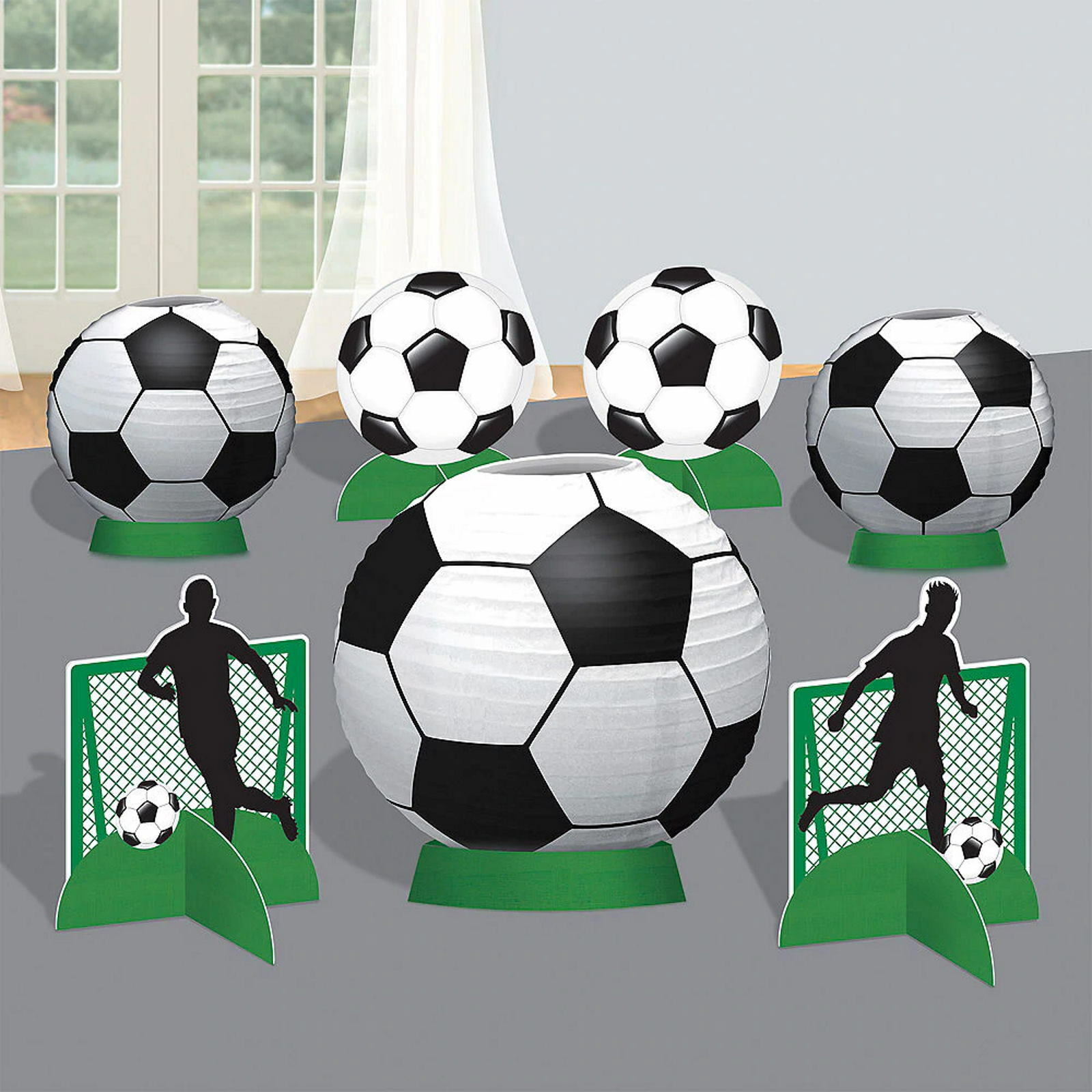 Ginger Ray Kick Off The Party Soccer Stadium Treat Stand | Soccer ...