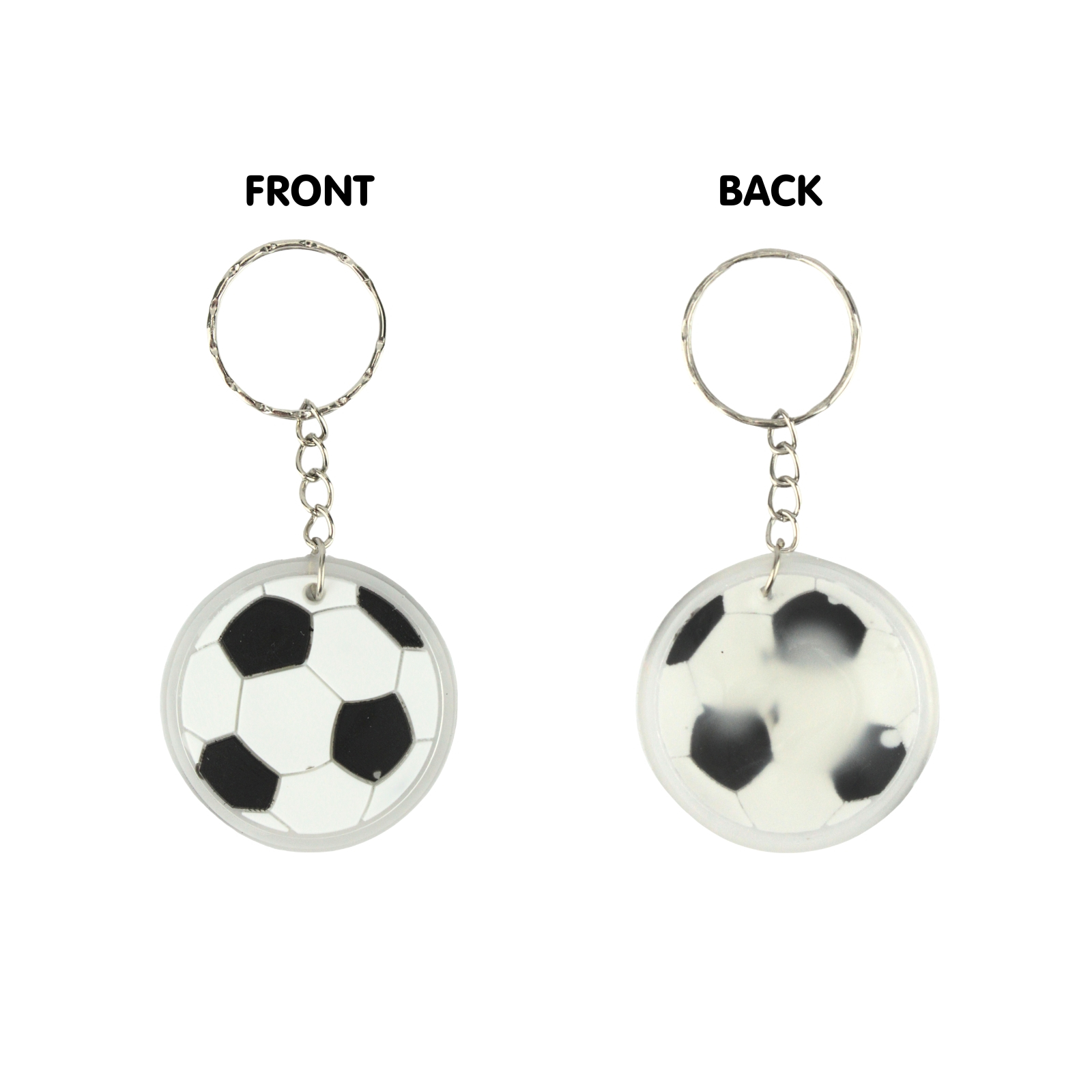 Pack of 12 Soccer Ball Keyrings | Soccer | Themed Party Supplies ...