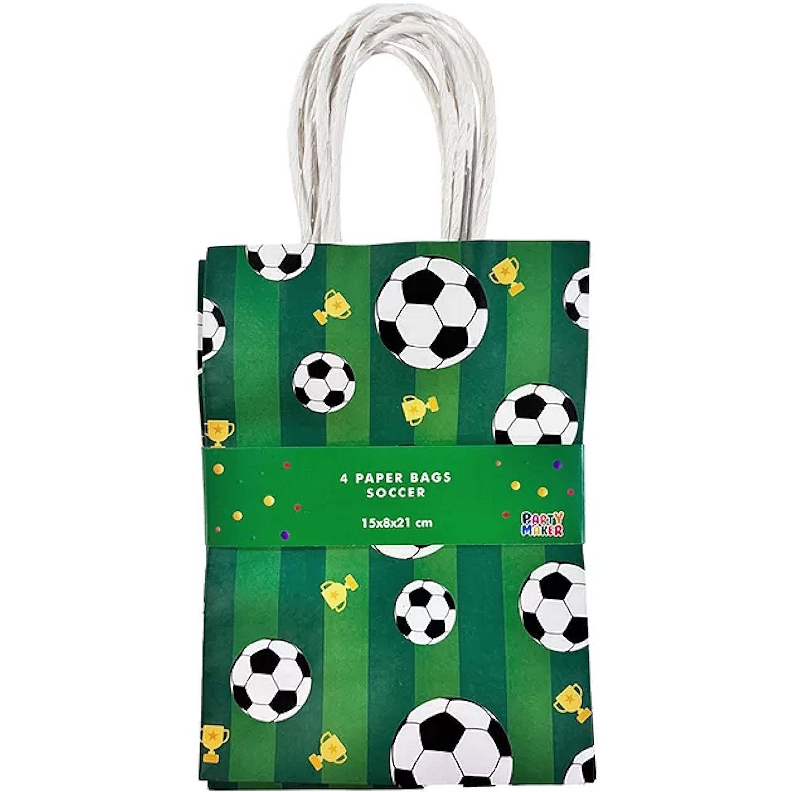 Soccer Ball Paper Gift Bags (Pack of 4) | Soccer | Themed Party ...