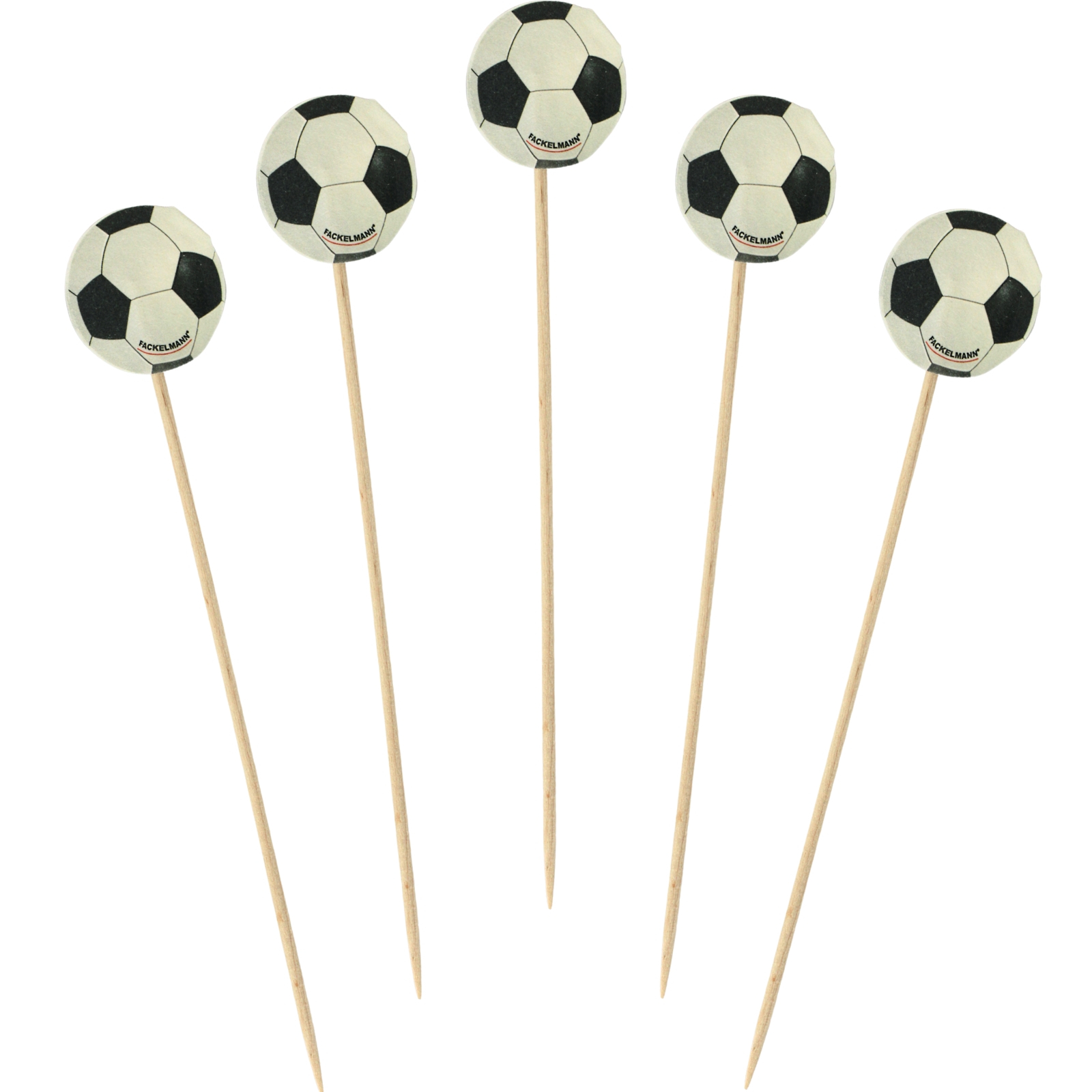 Soccer Ball Decoration Picks (Pack of 20) - Discount Party Supplies