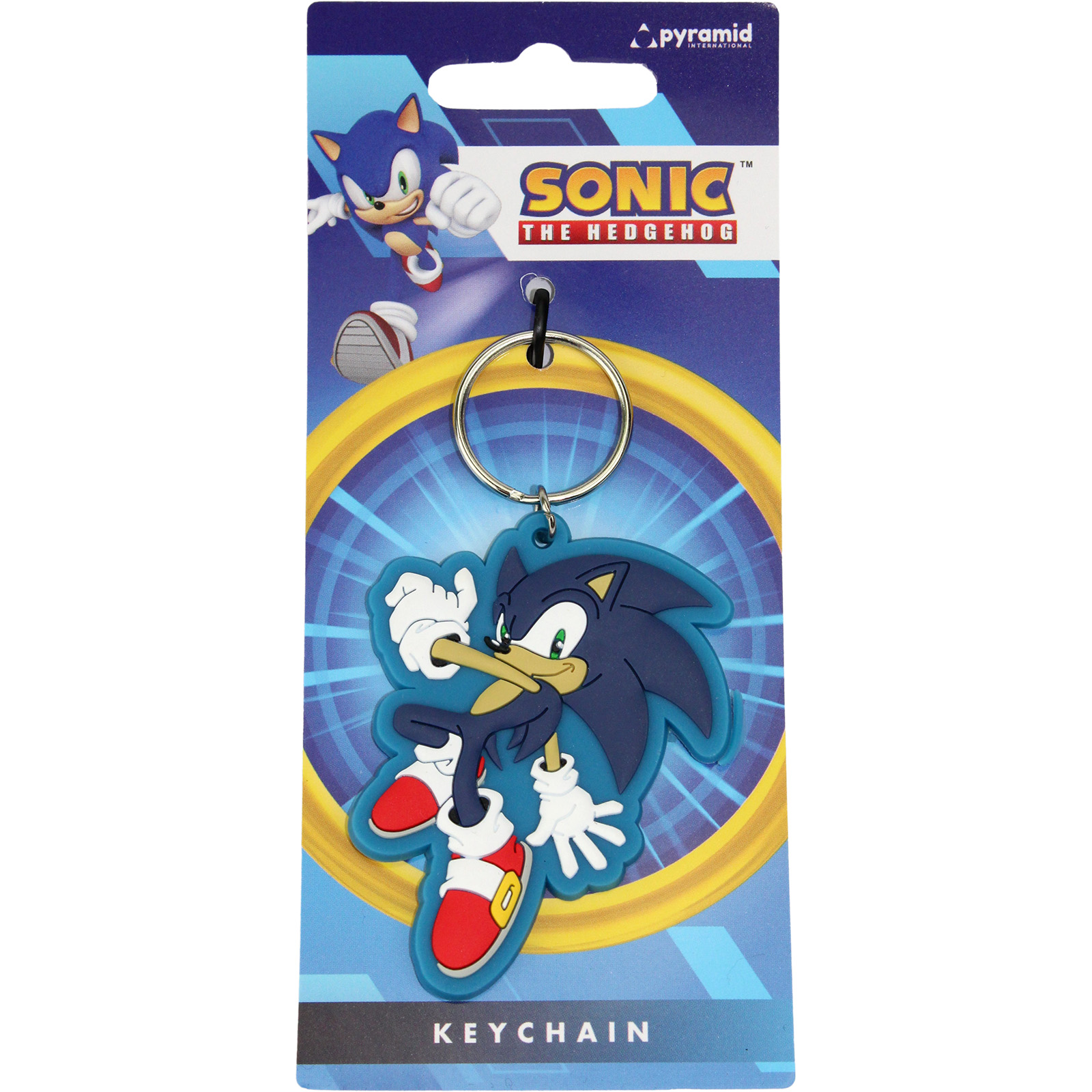 Sonic The Hedgehog Character Keyring | Sonic the Hedgehog | Boys and ...