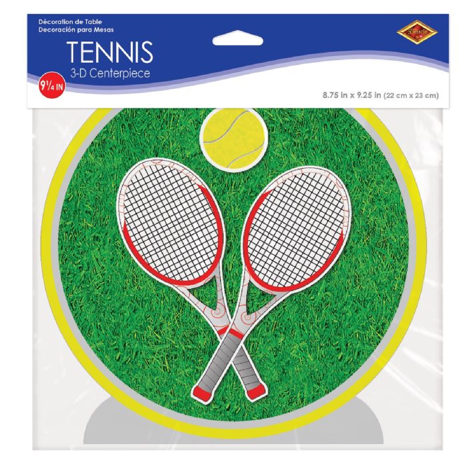 Tennis Racquets And Ball Centerpiece | Sports Party | Themed Party ...