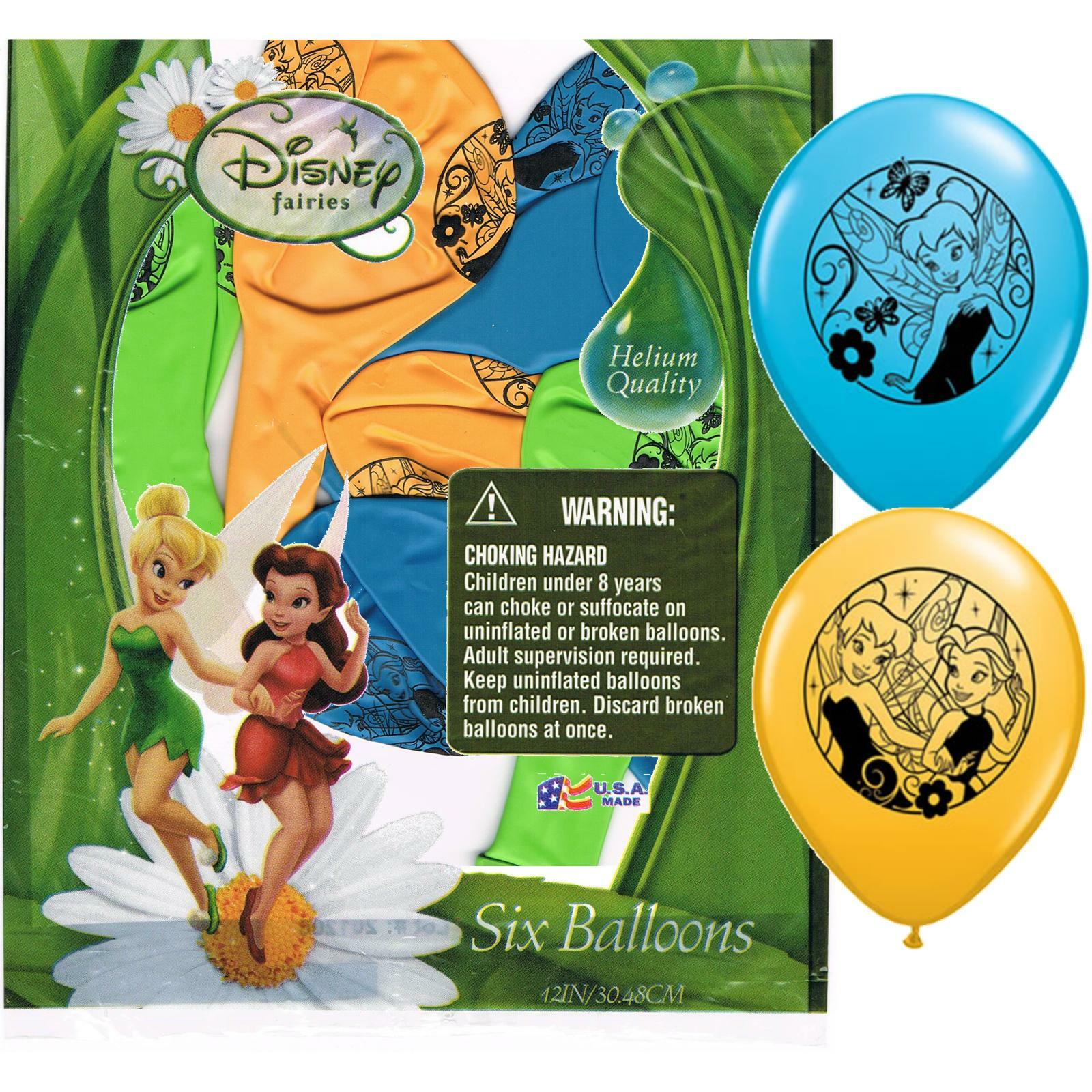 Tinkerbell Balloons (Pack of 6) [TINBALA04] - Discount Party Supplies
