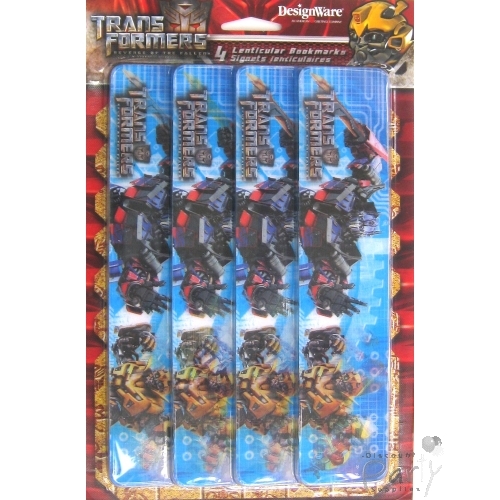 Transformers: Revenge of the Fallen Bookmarks (Pack of 4) - Discount ...