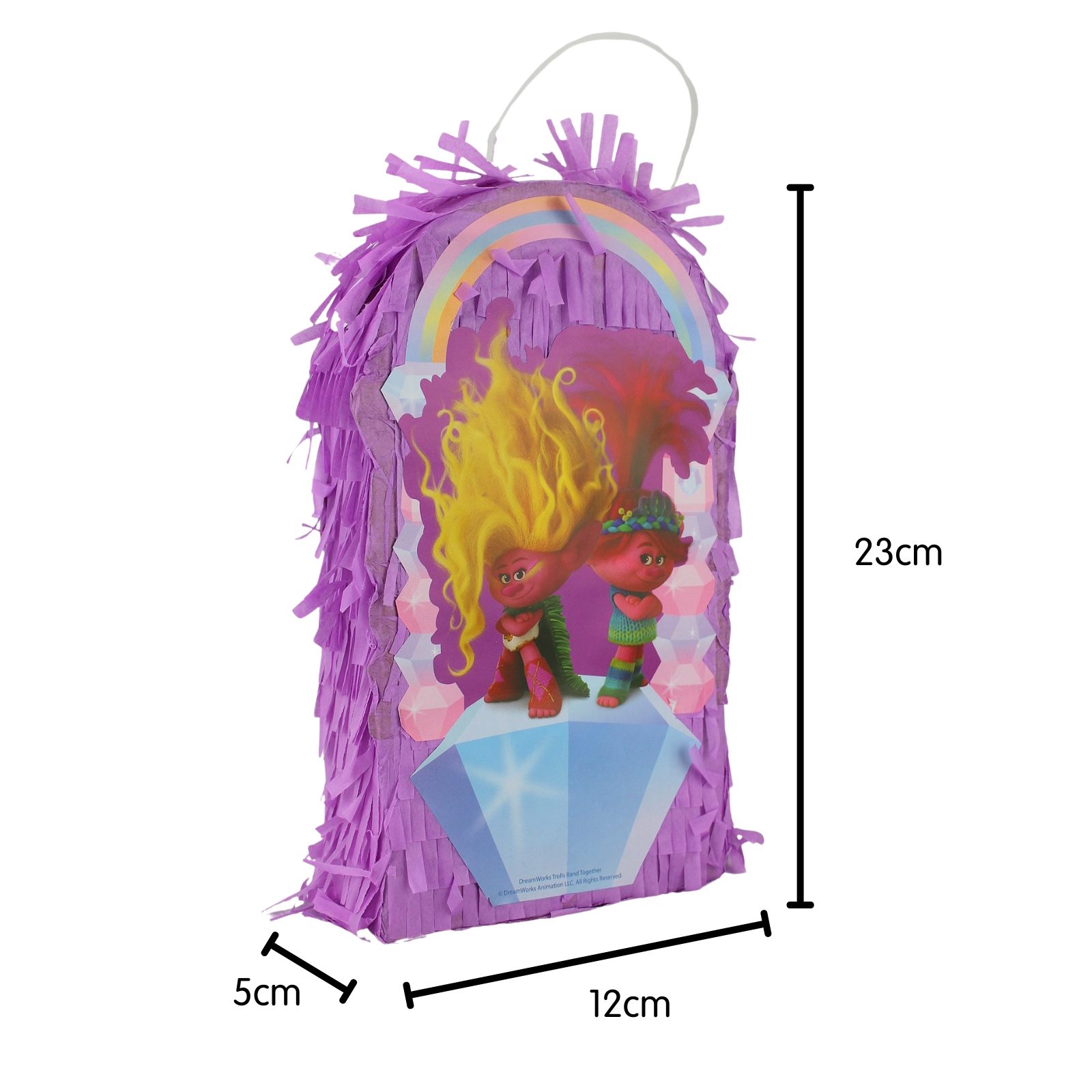 Trolls Band Together Mini Pinata Decoration 23cm | Trolls | Girls ...