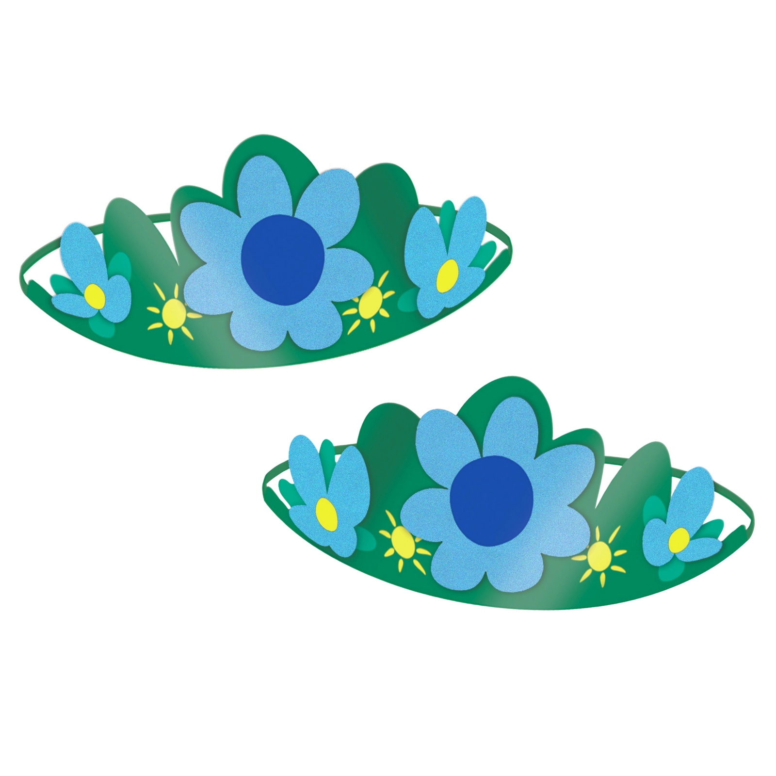 Trolls World Tour Paper Tiaras (Pack of 8) - Discount Party Supplies