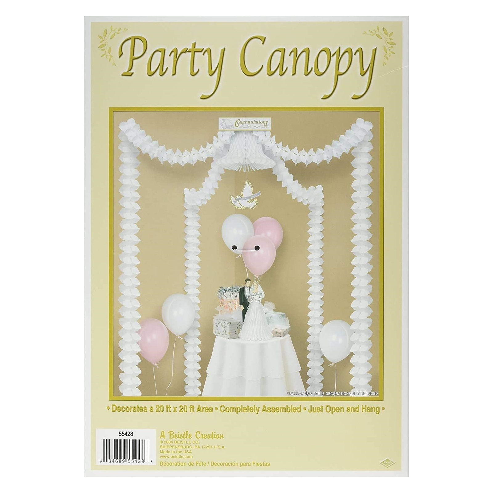 Congratulations Hanging Honeycomb Decorating Kit | Wedding & Engagement ...