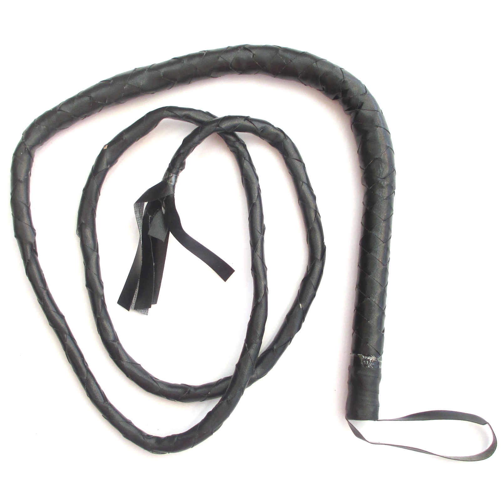 Black Plastic Whip - Discount Party Supplies