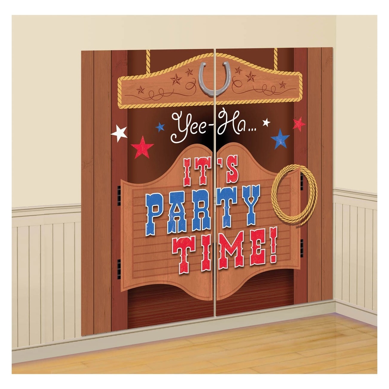 Bandana and Blue Jeans Western Scene Setter Wall Decorations - Discount ...