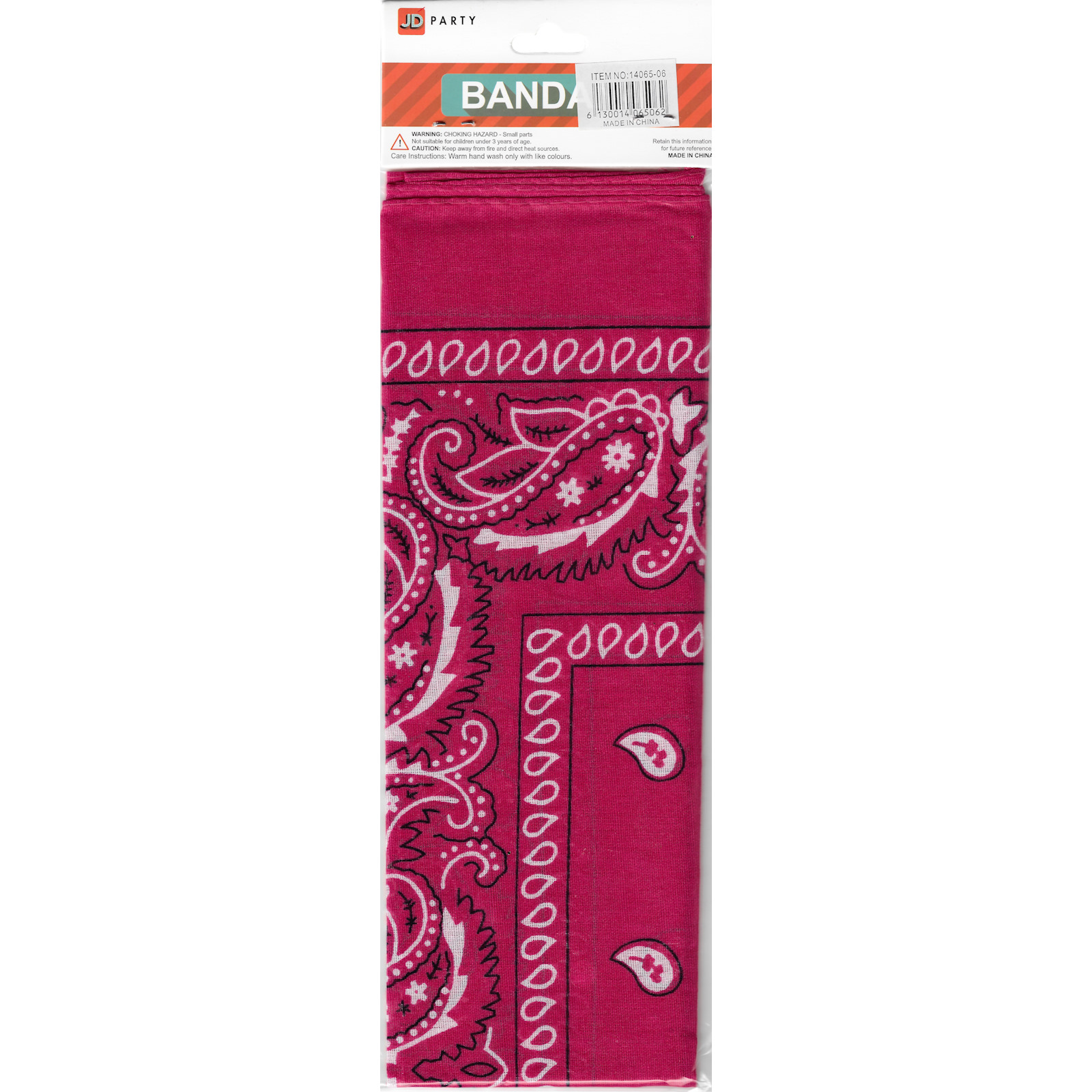 Hot Pink Paisley Bandana | Western Party Supplies | Themed Party ...