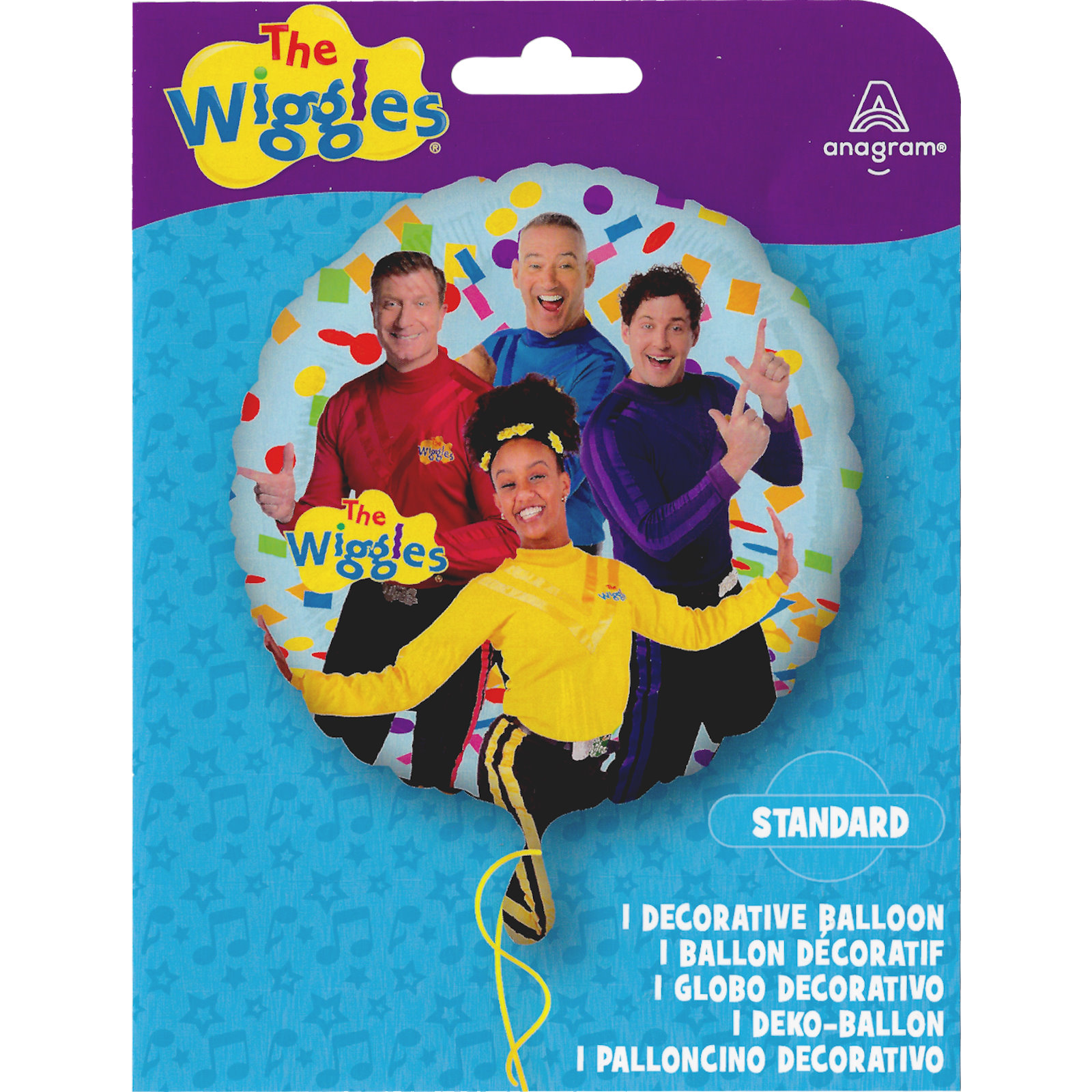 The Wiggles Party Helium Balloon | Wiggles Party Supplies | Boys and ...