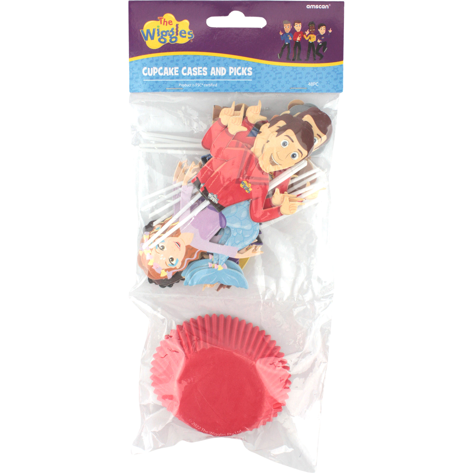 The Wiggles Party Cupcake Decorating Kit (Set of 24) | Wiggles Party ...