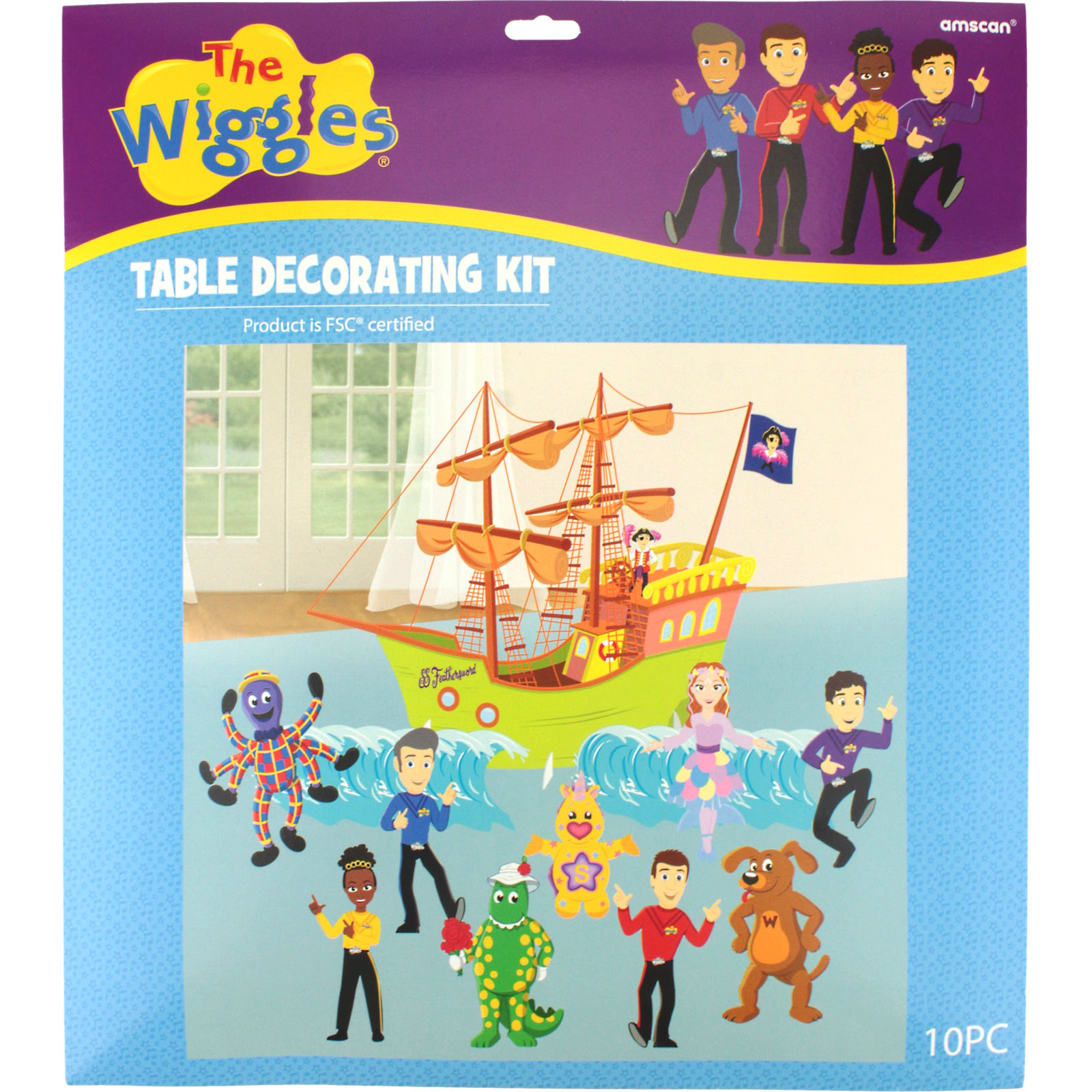The Wiggles Party Table Decorating Kit | Wiggles | Boys and Girls ...