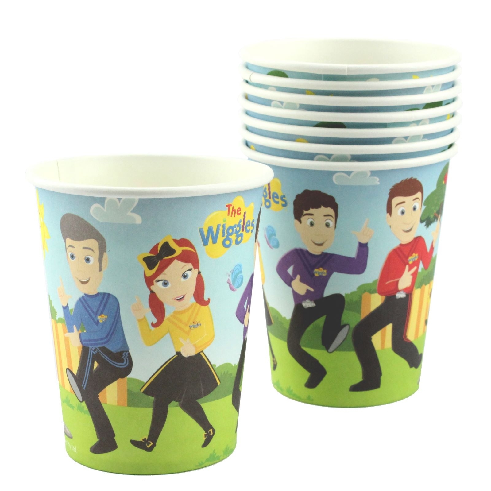 The Wiggles Paper Cups (Pack of 8) [WIGTWCP03] - Discount Party Supplies