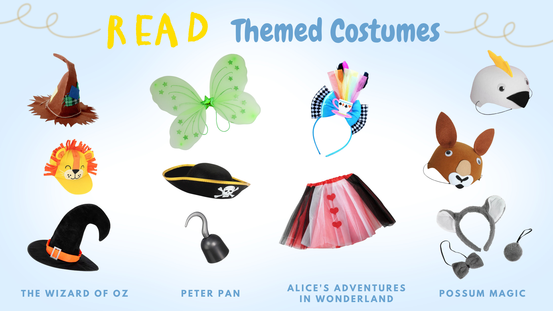 Read Grow Inspire: Book Week Costume Ideas - Discount Party Supplies Read Grow Inspire: Book Week Costume Ideas - Discount Party Supplies